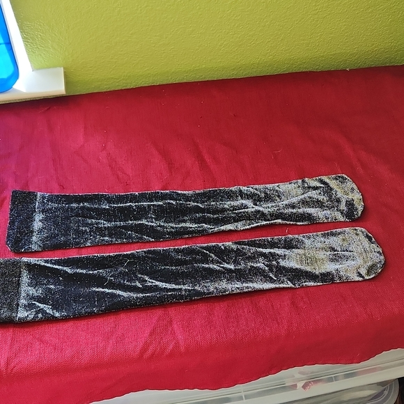 Accessories | Silver Thigh Highs | Poshmark